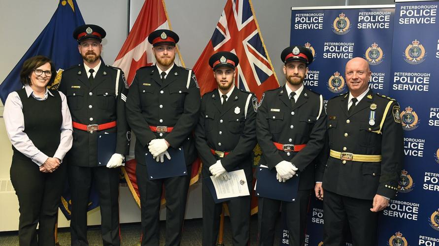 Commendations for four city police officers