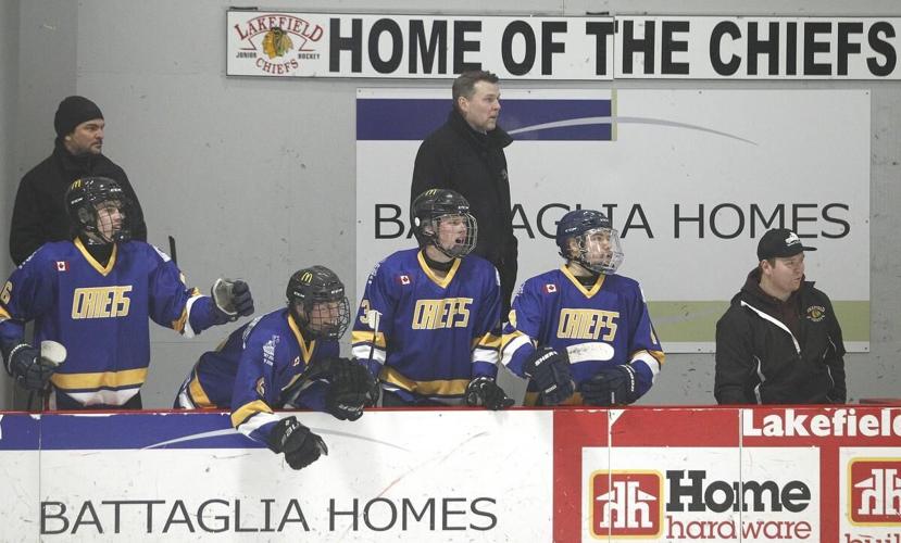 Jamie Arcand honoured for coaching 300 games with Lakefield Chiefs