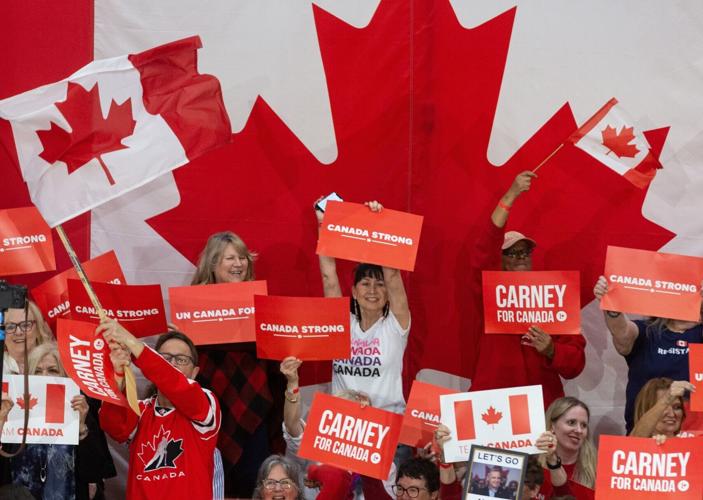 Mark Carney makes election stop in Peterborough