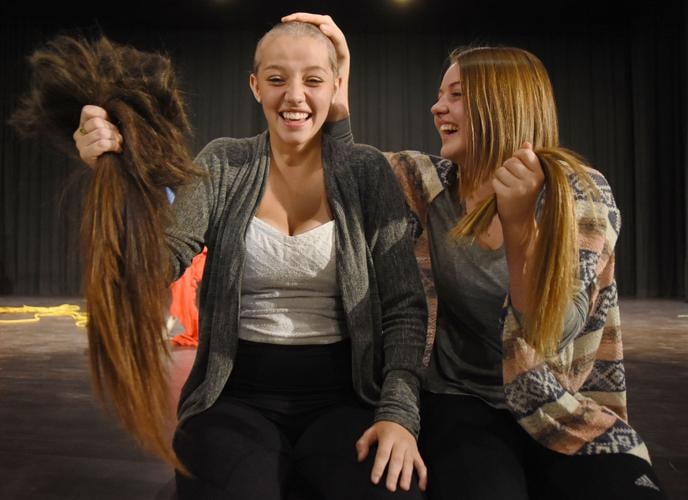 Sara sheds her locks and a few tears