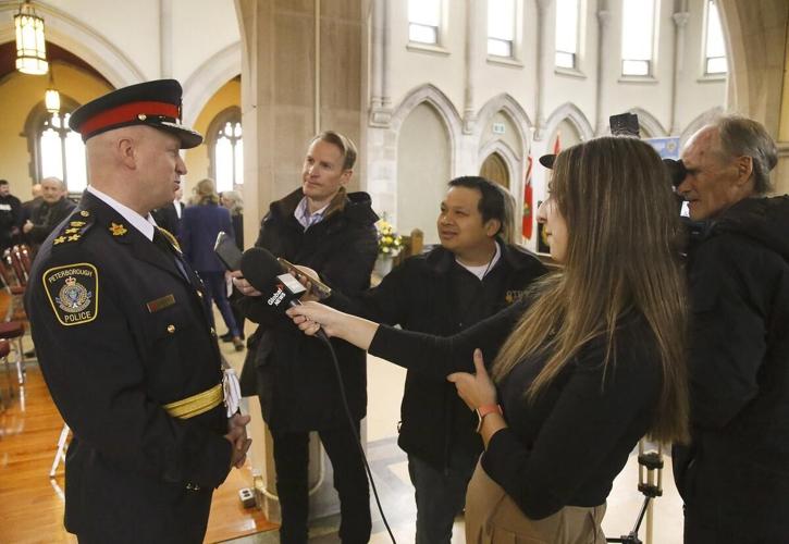 Stuart Betts sworn in as new Peterborough chief of police