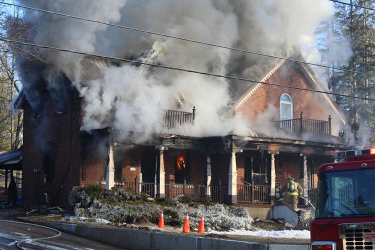 3 people escape injury after fire guts century-old home in Norwood