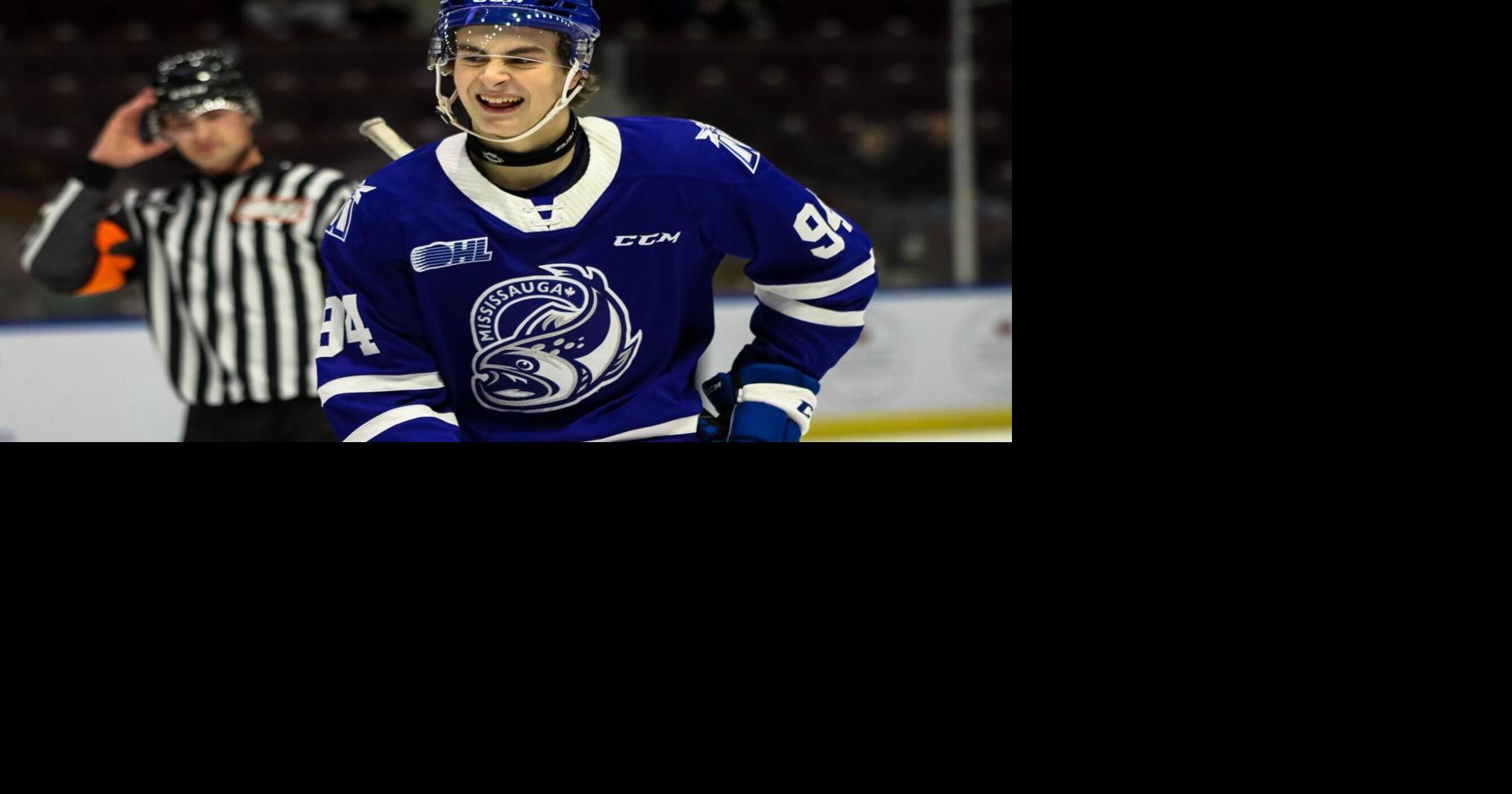 Peterborough player nets goal during U18 World Championship