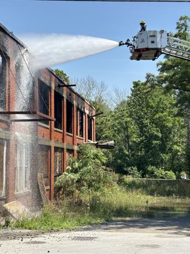 Flames rip through Port Hope’s historic file factory