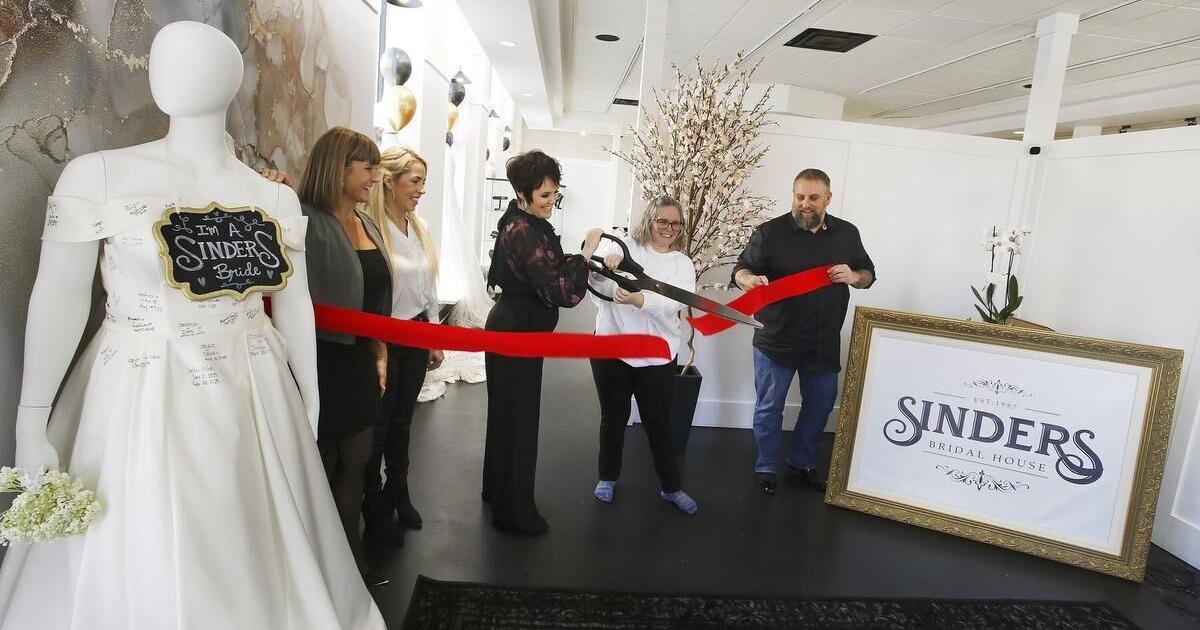 Photos: Sinders Bridal House opens in downtown Peterborough