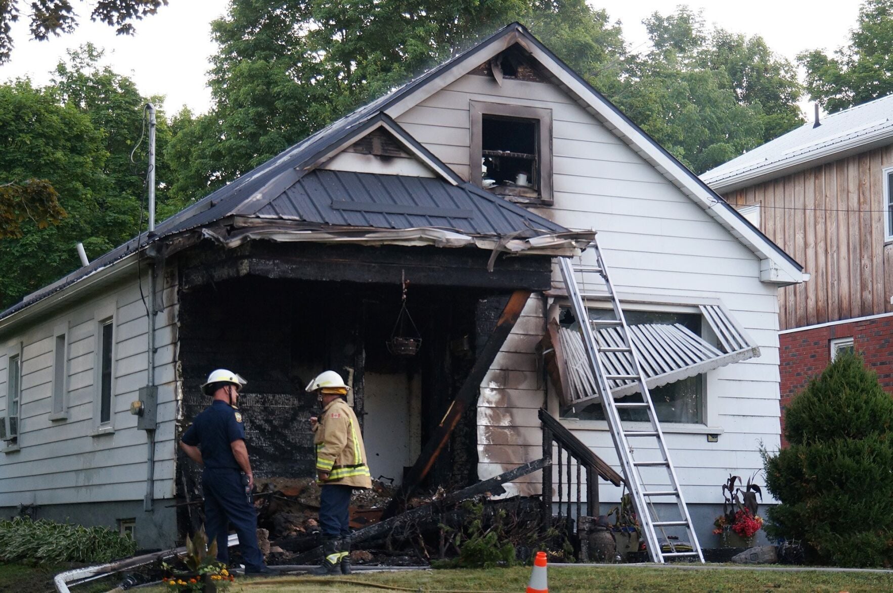 Residents escape injury after house fire in Peterborough