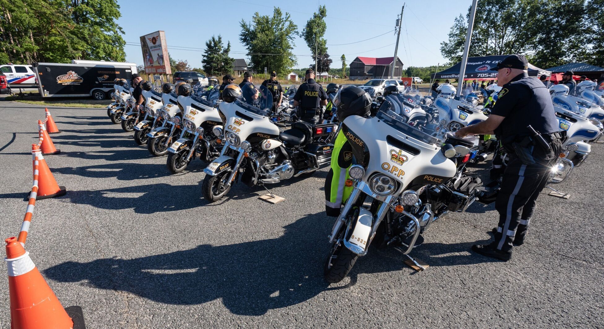 Peterborough OPP assists in 20th annual Canada 911 Ride