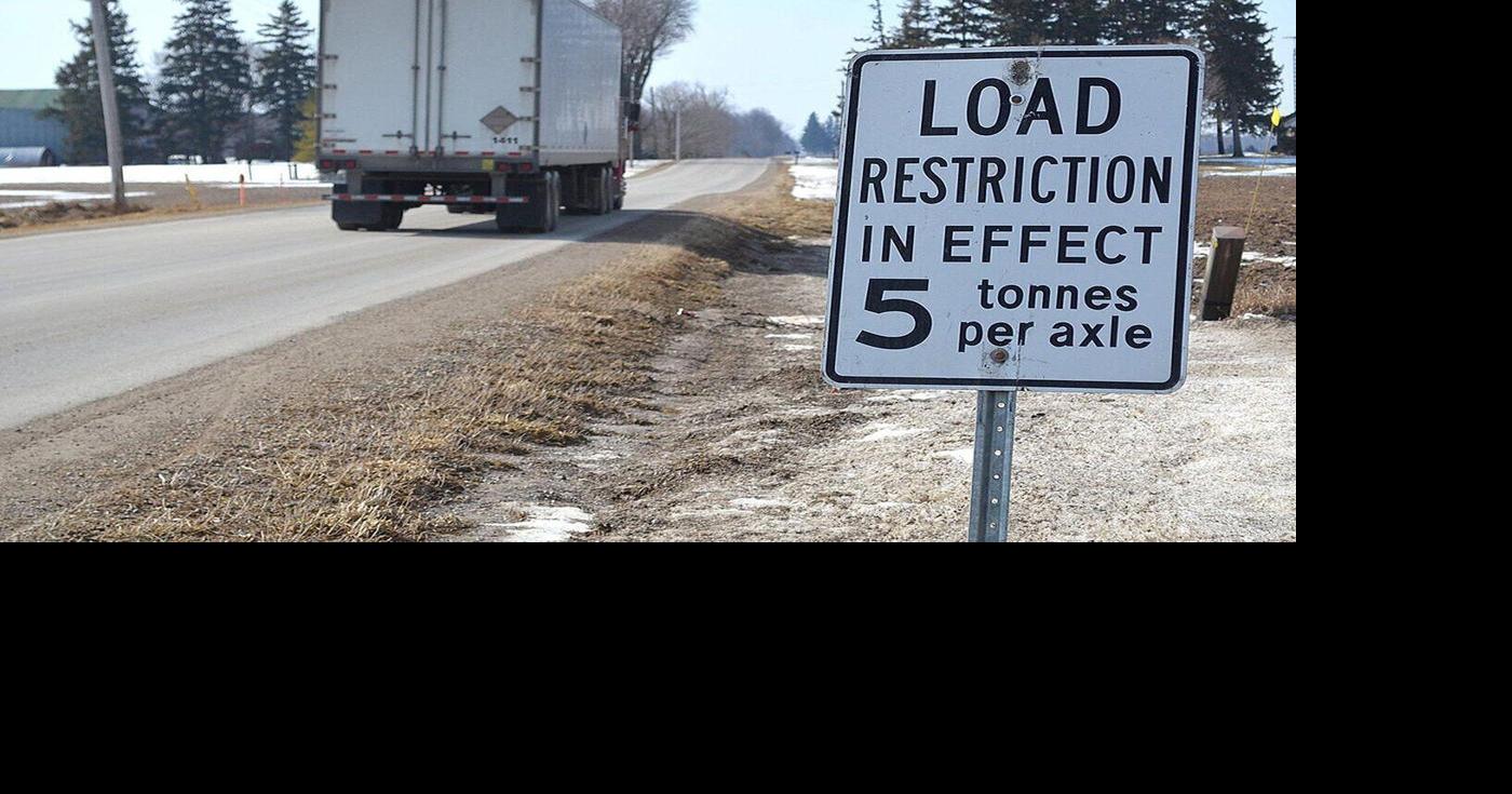 Seasonal road load restrictions in effect in Kawartha Lakes