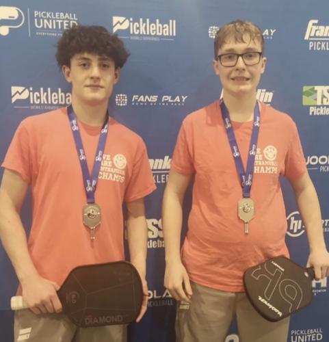 Pickleball players bring home the hardware