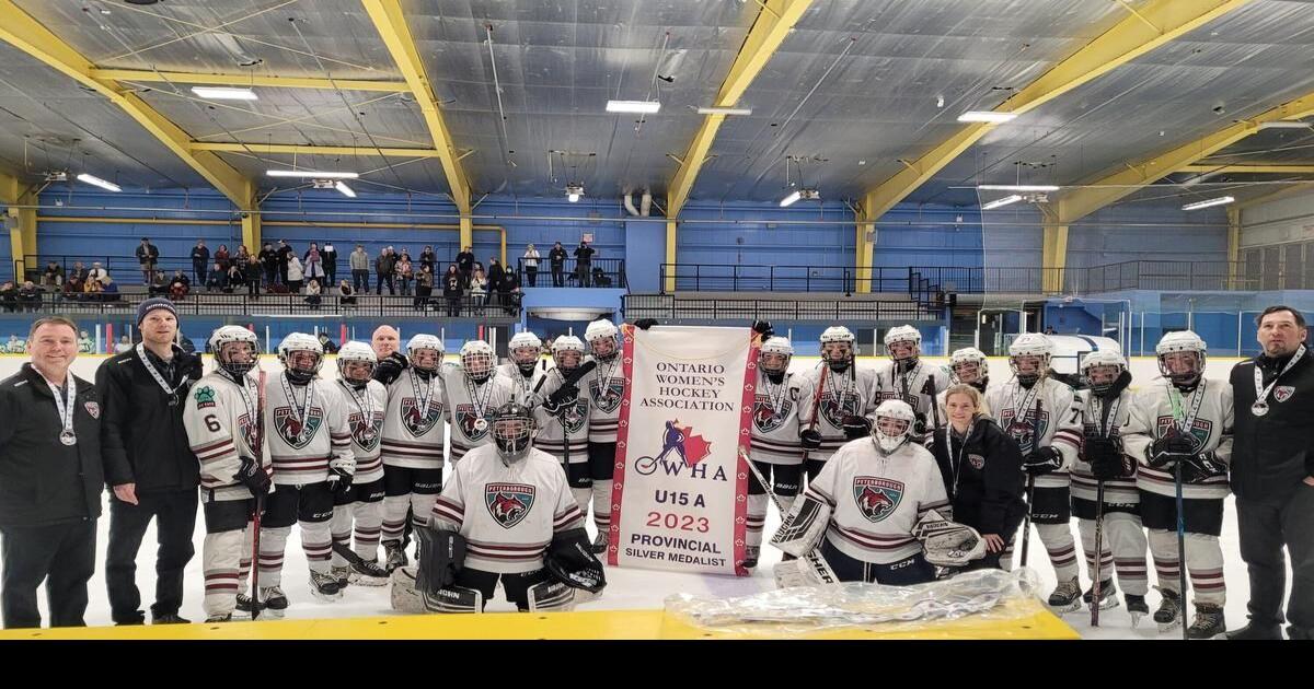 Peterborough U15A Ice Kats win silver