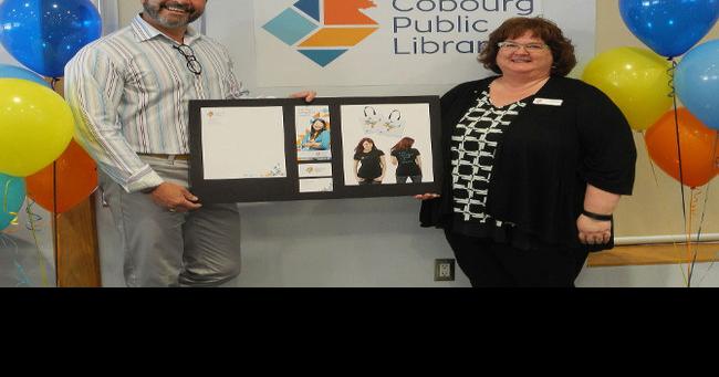 New Cobourg Library logo is fresh and colourful
