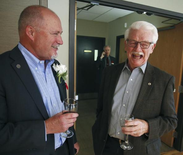 Photos: Stuart Harrison feted after retirement from Peterborough and ...