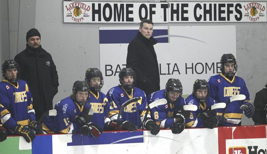 Jamie Arcand honoured for coaching 300 games with Lakefield Chiefs