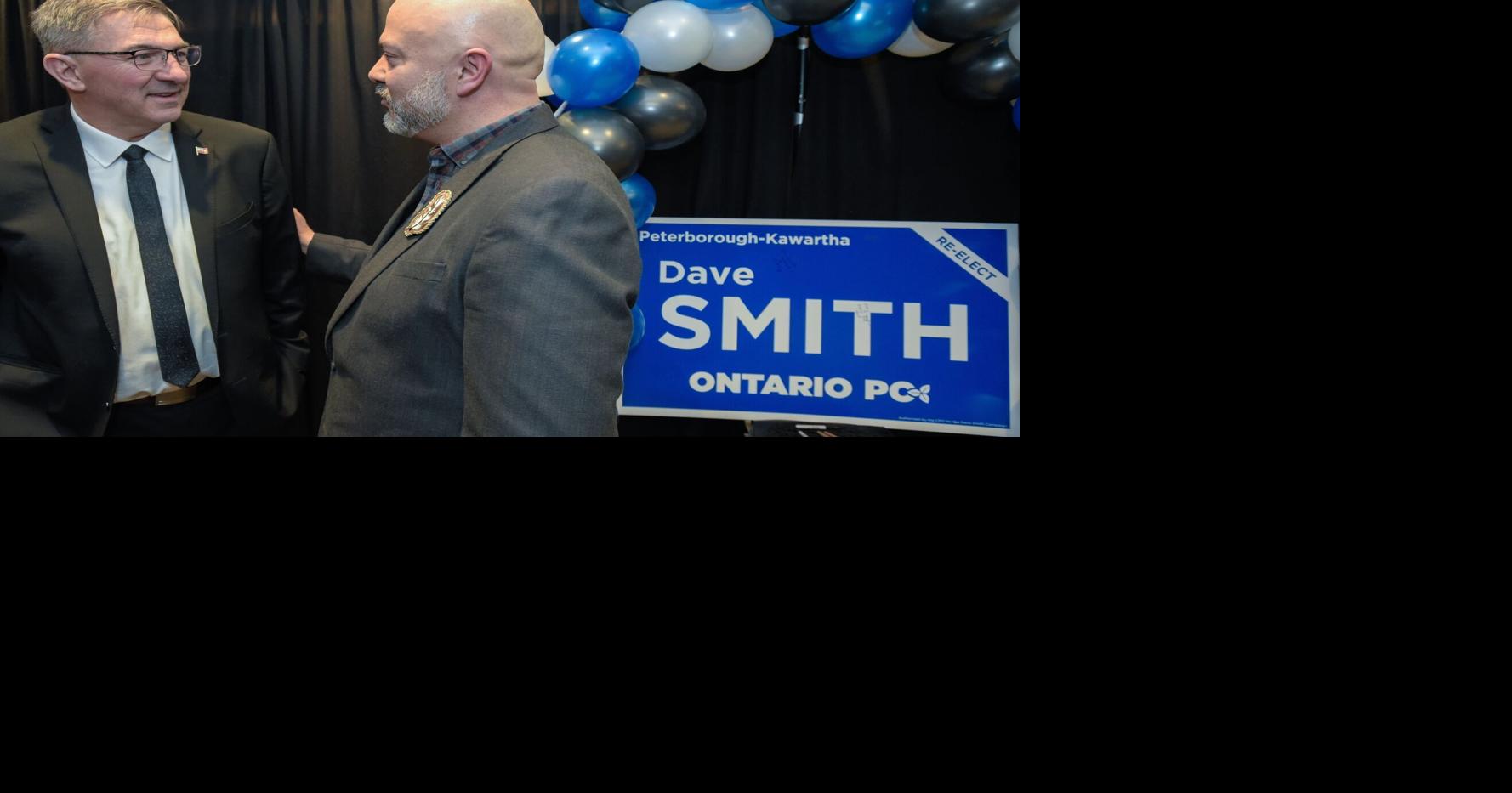 Dave Smith wins third term in Peterborough-Kawartha