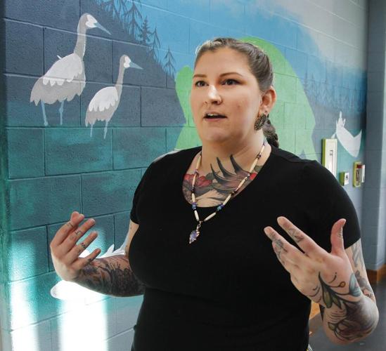 New mural taking shape at Peterborough YMCA