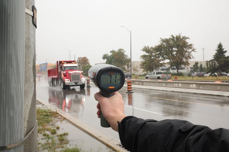 I made my own speed trap. This is what I found