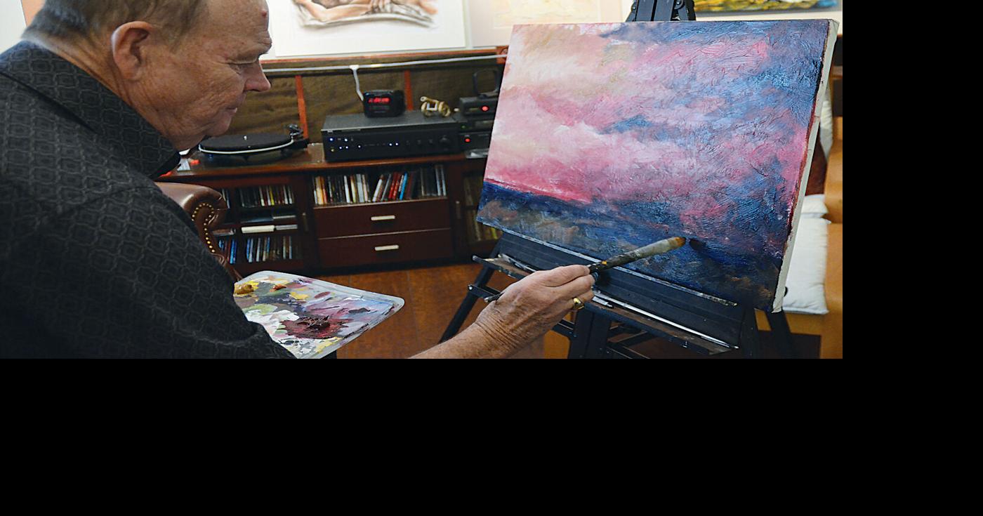 Rosedale artist showcases work at city hall