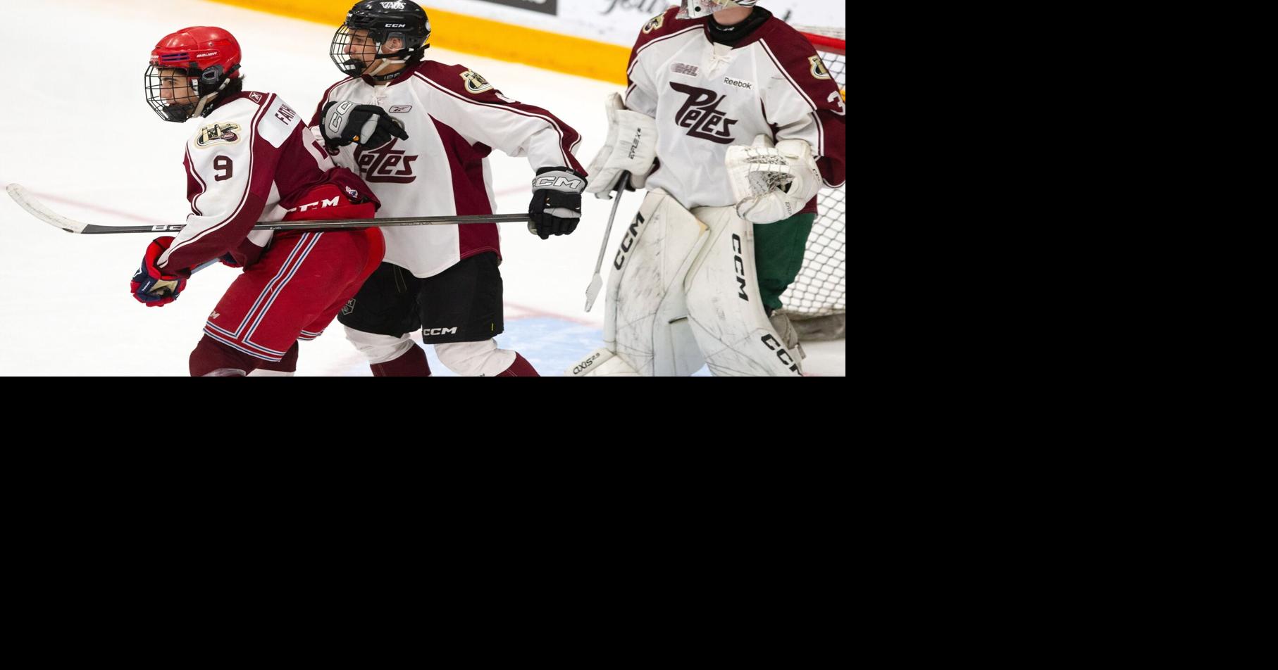 Peterborough Petes trade Alexander Hage