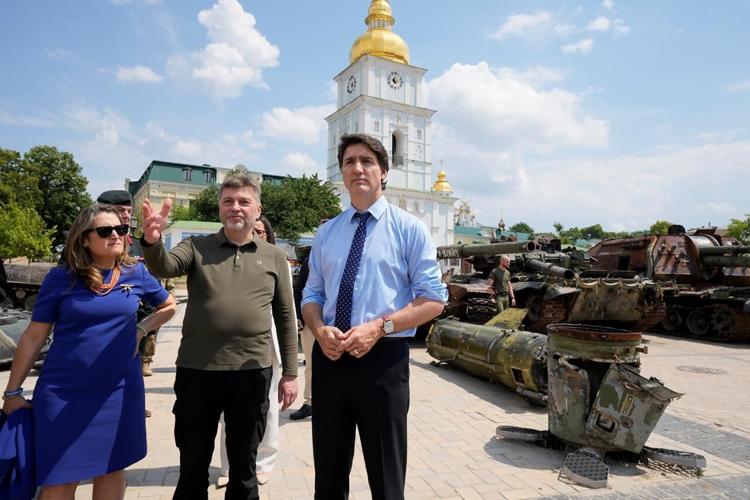 Ukraine’s fight for ‘the future of us all,’ Trudeau says on surprise ...