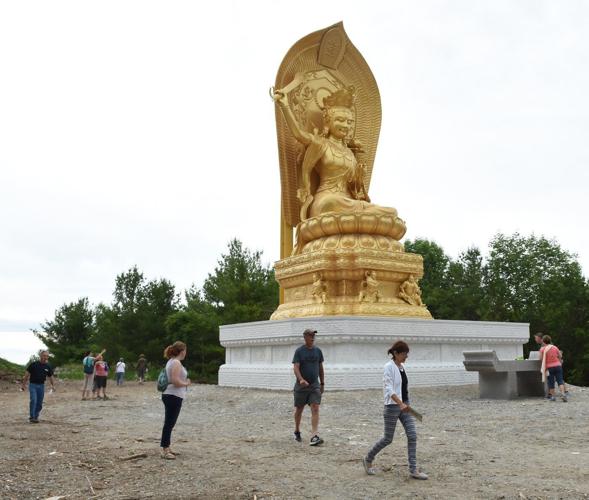 Hundreds flock to impressive Wutai Shan Buddhist Garden near Omemee