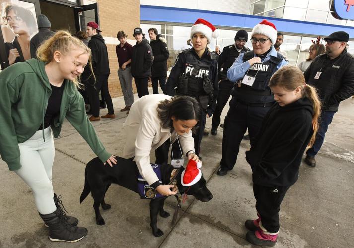 Cop Shop spreads holiday cheer at Lansdowne Place