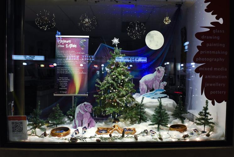 The Art School of Peterborough wins Holiday Window Contest