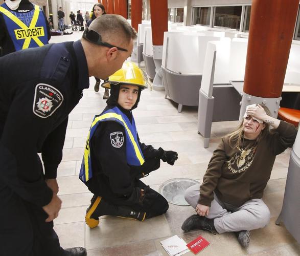 Photos: Mass casualty simulation trains Fleming College paramedic ...