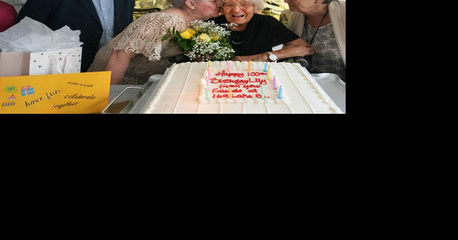 Lily Weiss celebrates 100th birthday in Peterborough