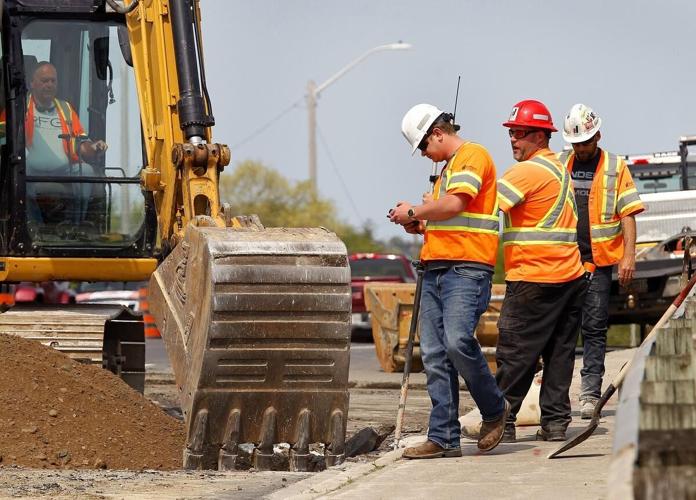 Photos: Lansdowne Street Bridge reduced to one lane each way for ...
