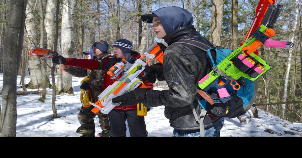Humans vs. Zombies Nerf battle rips through Barrie park