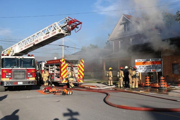 PHOTOS: Fire destroys house at Dalhousie and Stewart streets in ...