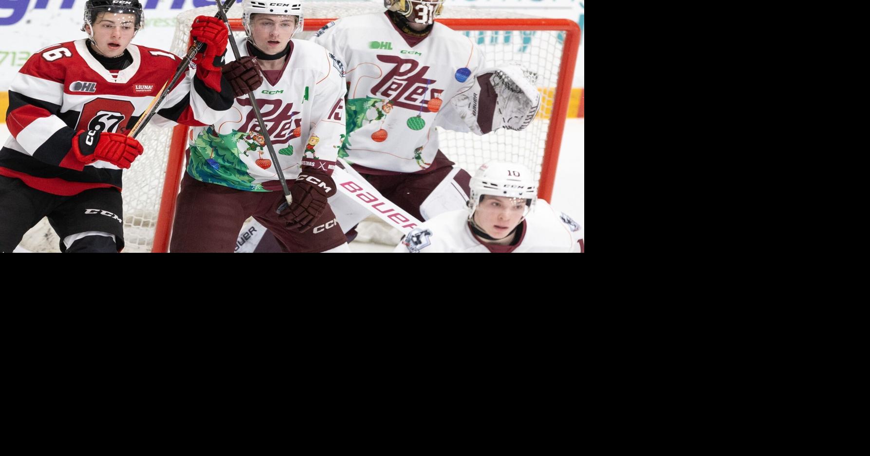 Goalie gives Peterborough Petes fans a gift