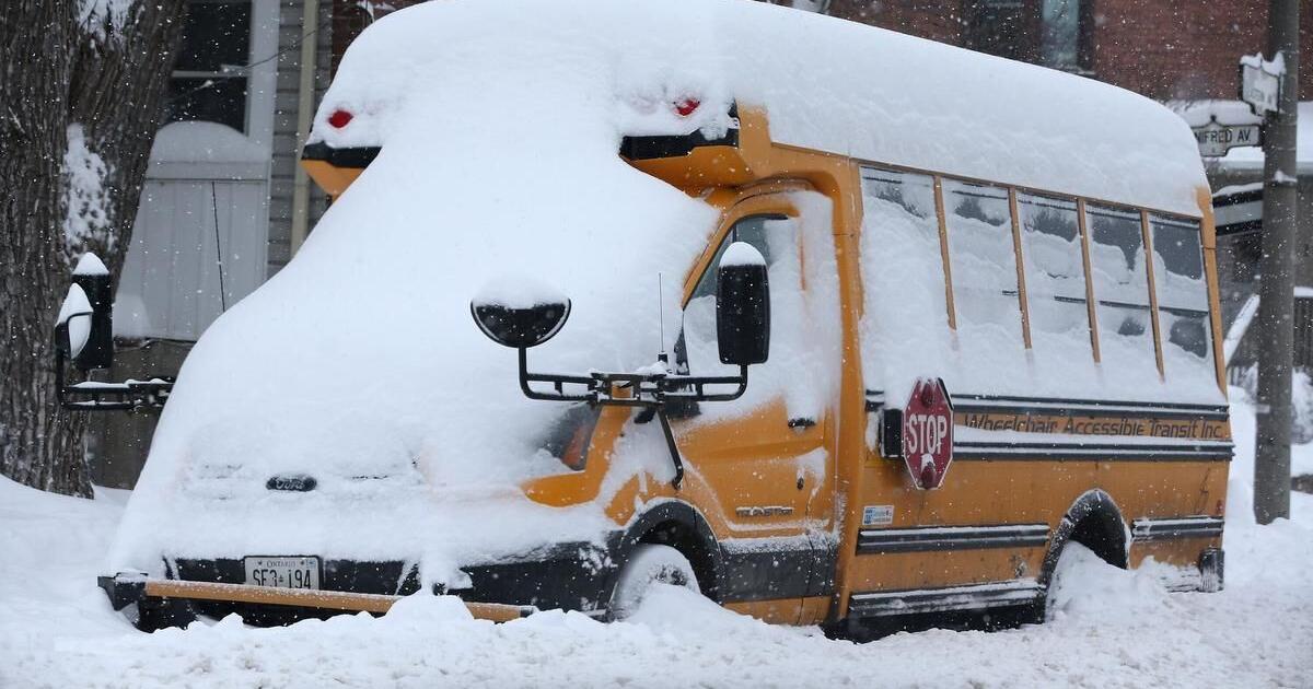 School bus delays, cancellations Tuesday in Peterborough area