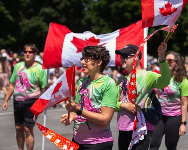 Canada’s birthday celebrated with a parade in downtown