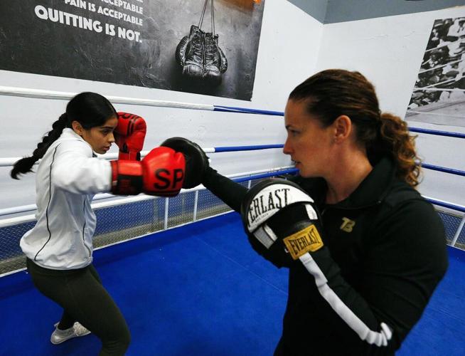 Olympian Mandy Bujold shares skills and advice during Peterborough ...