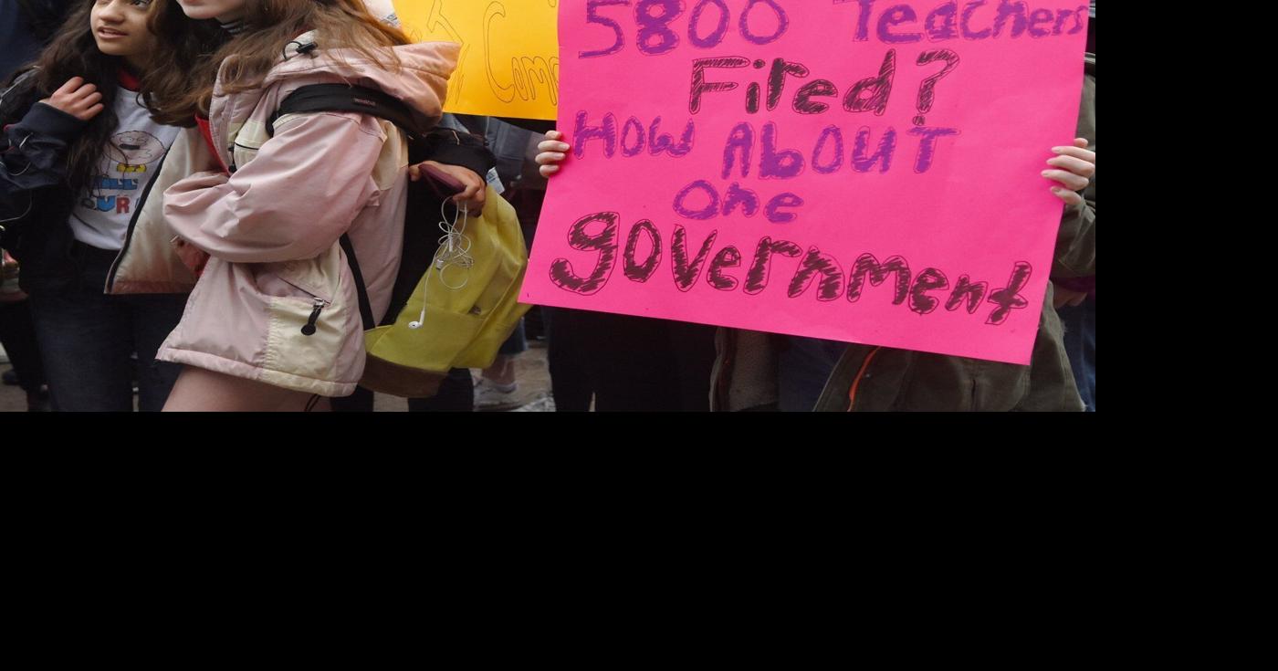 VIDEO: High school students protest out front of Peterborough-Kawartha ...