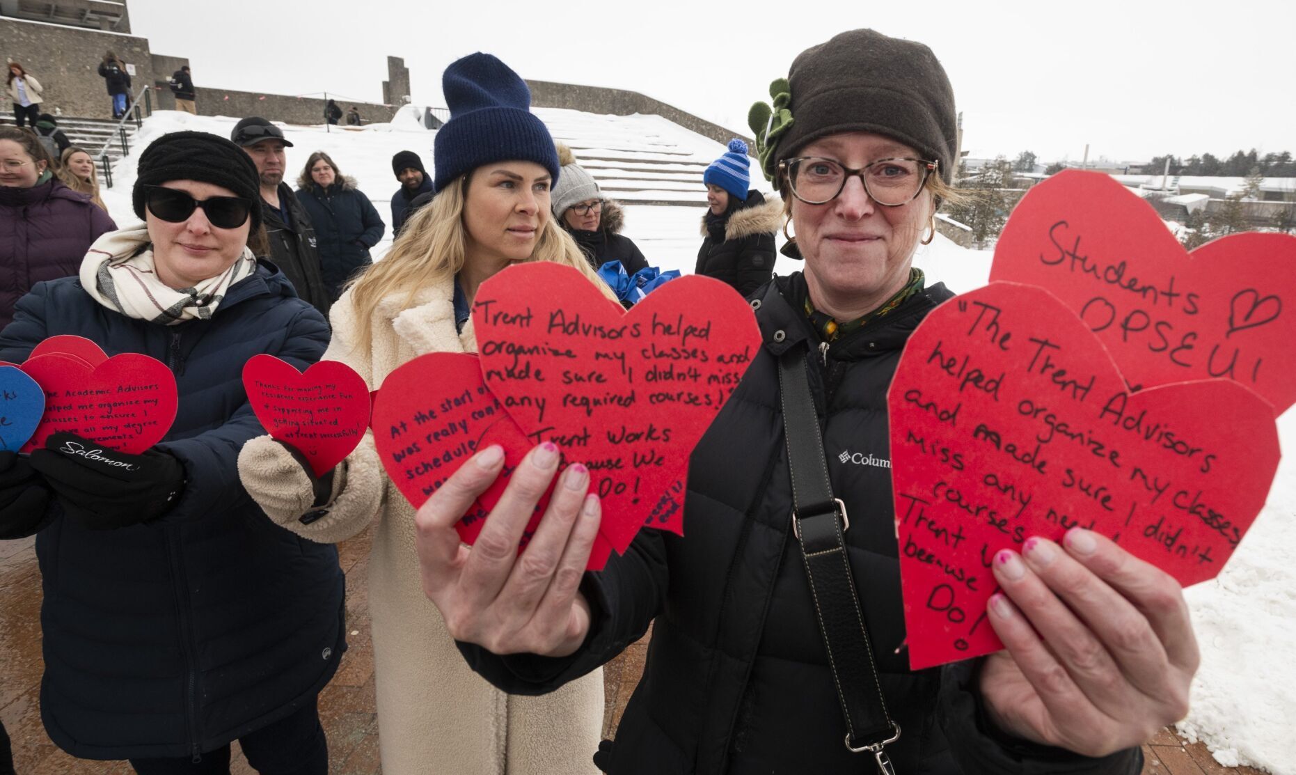 Trent support workers rally against proposed budget cuts