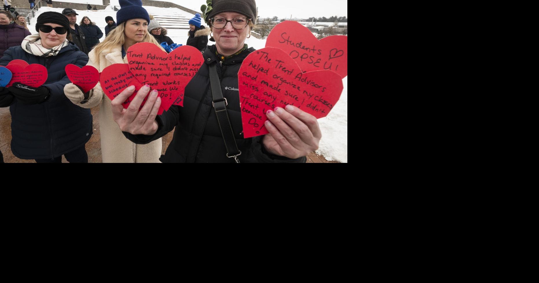 Trent support workers rally against proposed budget cuts