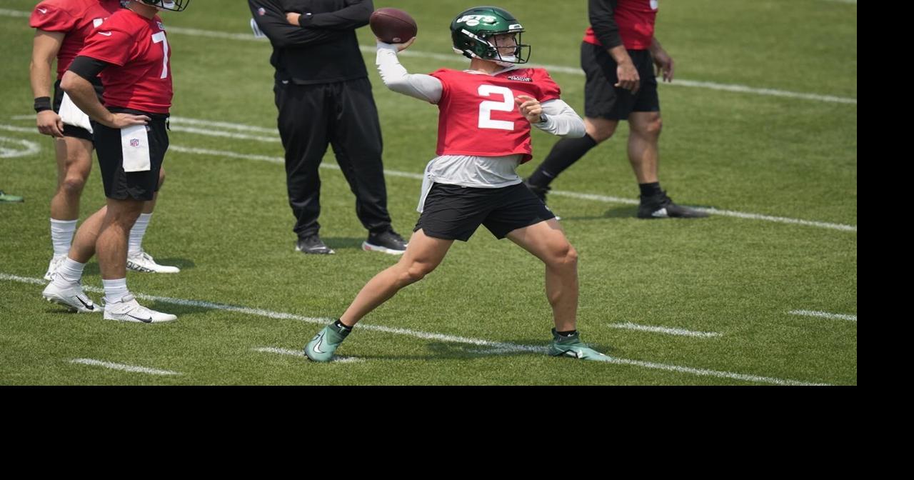 Jets’ Zach Wilson putting struggles behind, embracing chance to learn from Aaron Rodgers