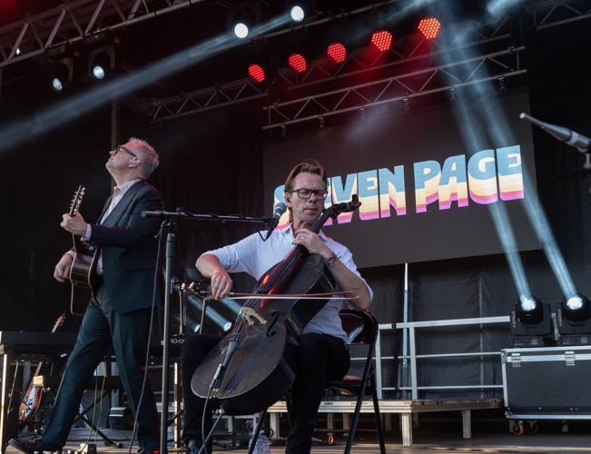 Steven Page rocks the stage at Peterborough Musicfest