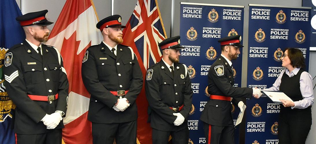 Commendations for four city police officers