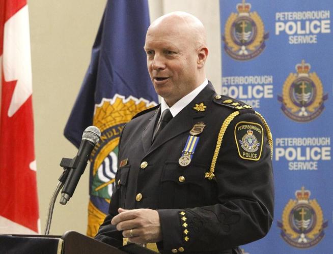 Stuart Betts sworn in as new Peterborough chief of police