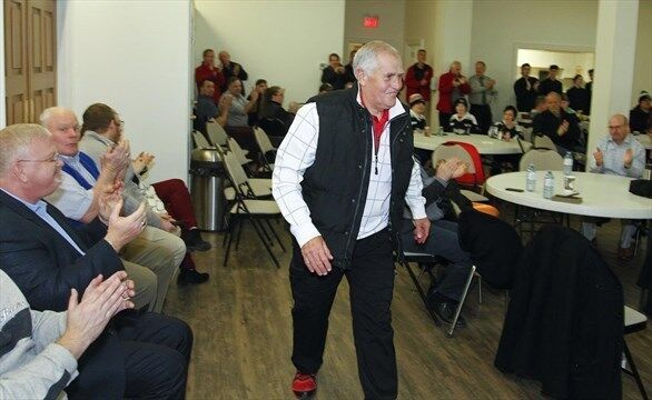 Doug Broad first recipient of Don McCrory Memorial Award