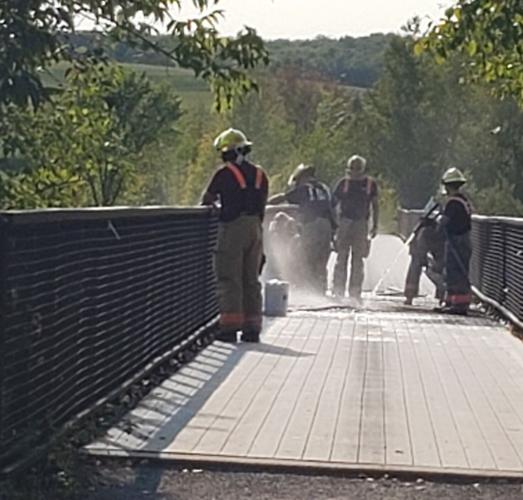 Fire causes closure of Doube’s Trestle Bridge near Omemee
