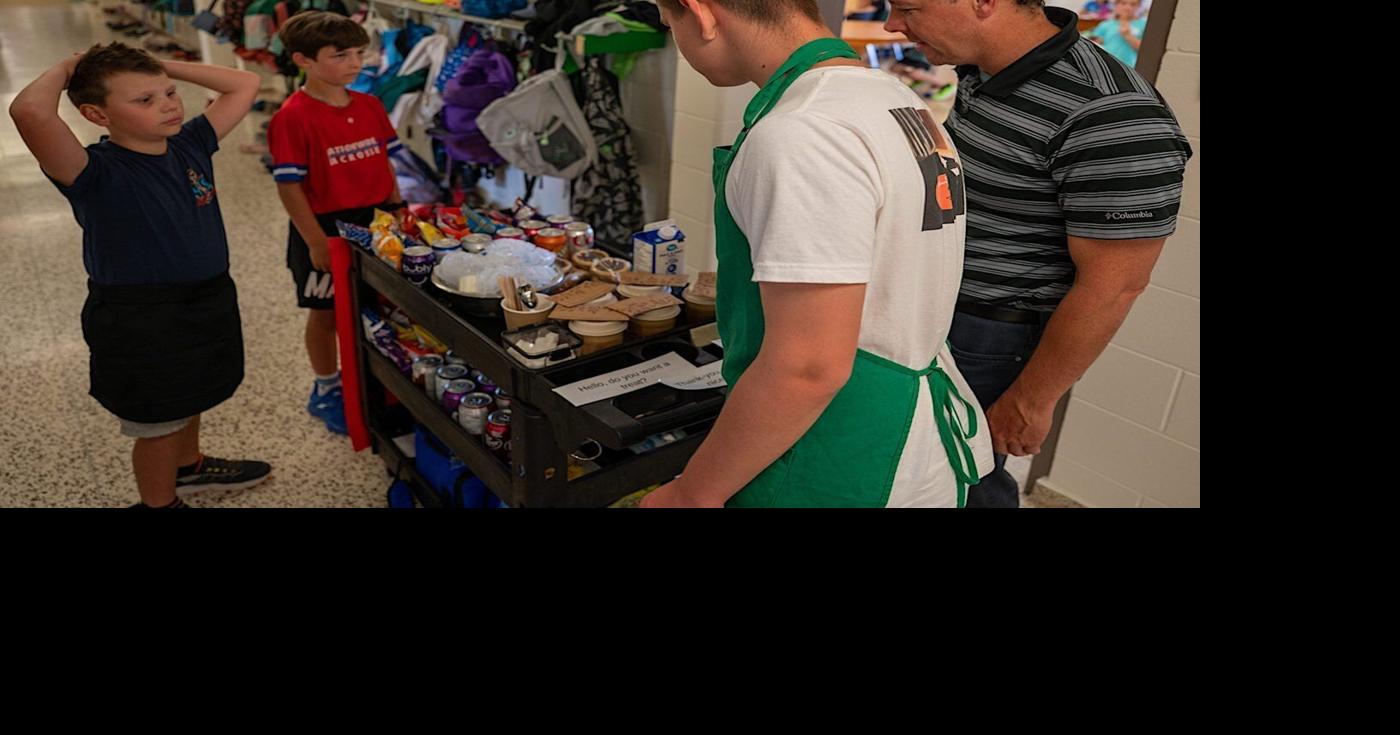 Coffee cart delivers on service and skills building