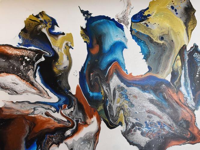 VIDEO: Legally-blind artist Lynda Todd's stunning abstracts get noticed