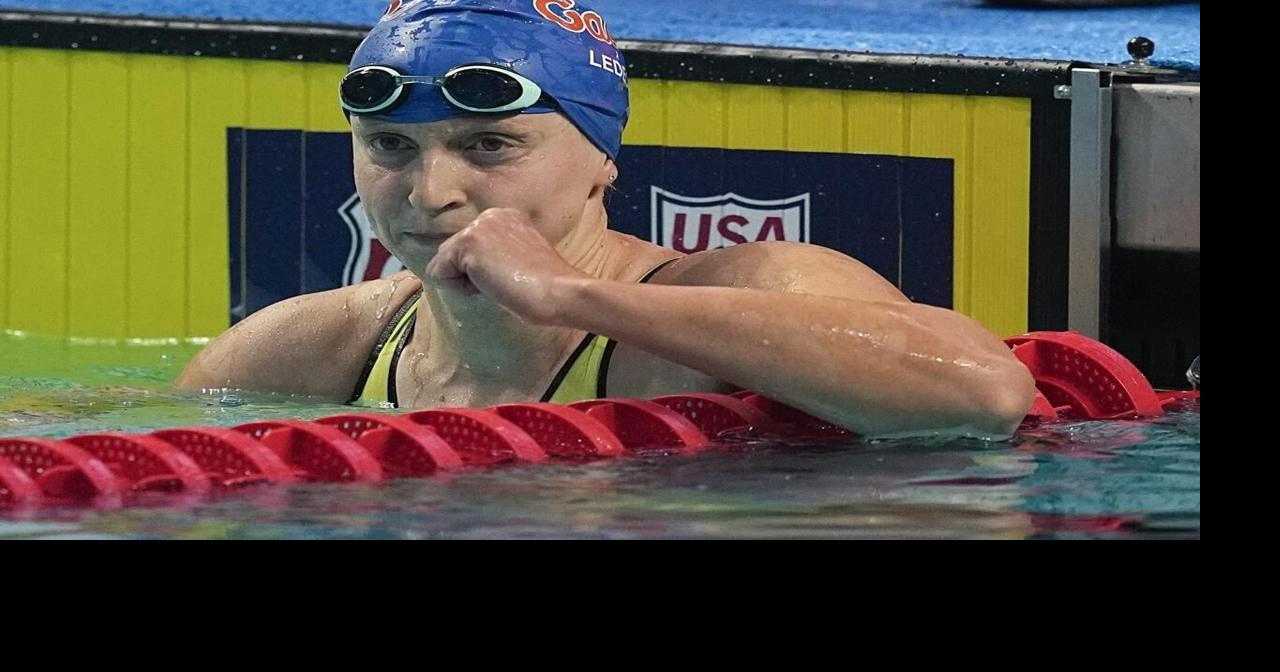 Swimming great Katie Ledecky talking of sticking around for the 2028 LA ...