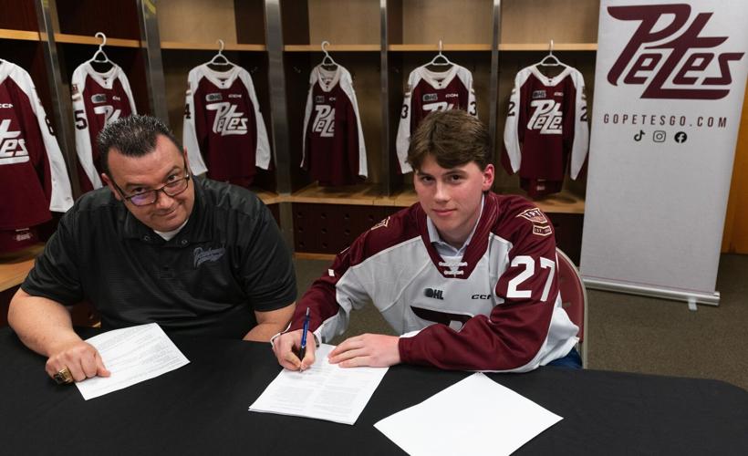 FULL STORY: Petes' first-round pick Colin Fitzgerald has signed to play ...