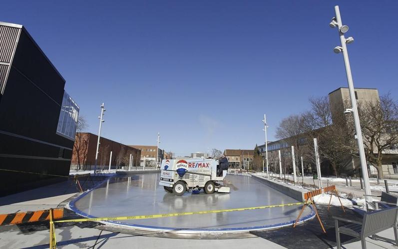 Photos: Zamboni preparing the ice at new Quaker Foods City Square in ...