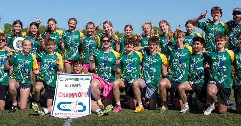 Adam Scott Lions win second straight OFSAA ultimate championship